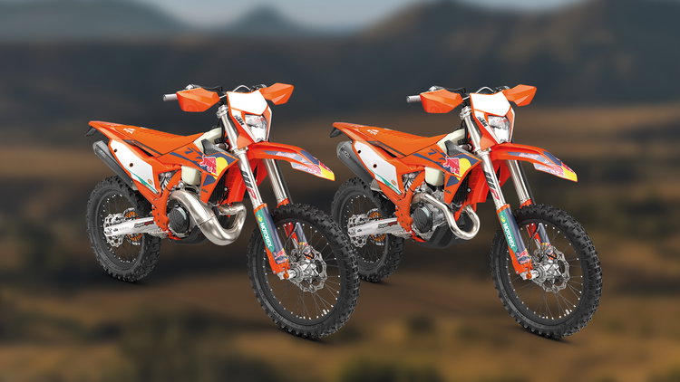 KTM Unveils New 2025 EXC Champions Enduro Range | Visordown