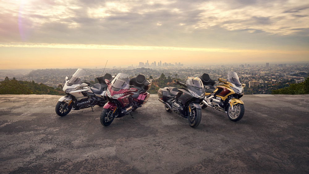 Honda GL1800 Gold Wing Family Gets 50th Anniversary Updates | Visordown