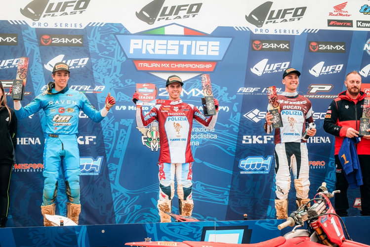 Podium Debut for new Ducati Desmo250 MX | Visordown