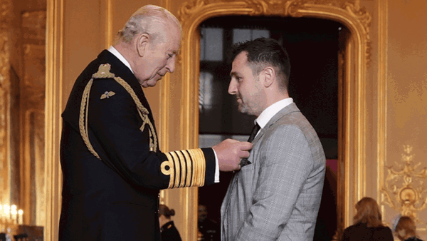 Isle of Man TT legend Michael Dunlop receives MBE from King Charles ...