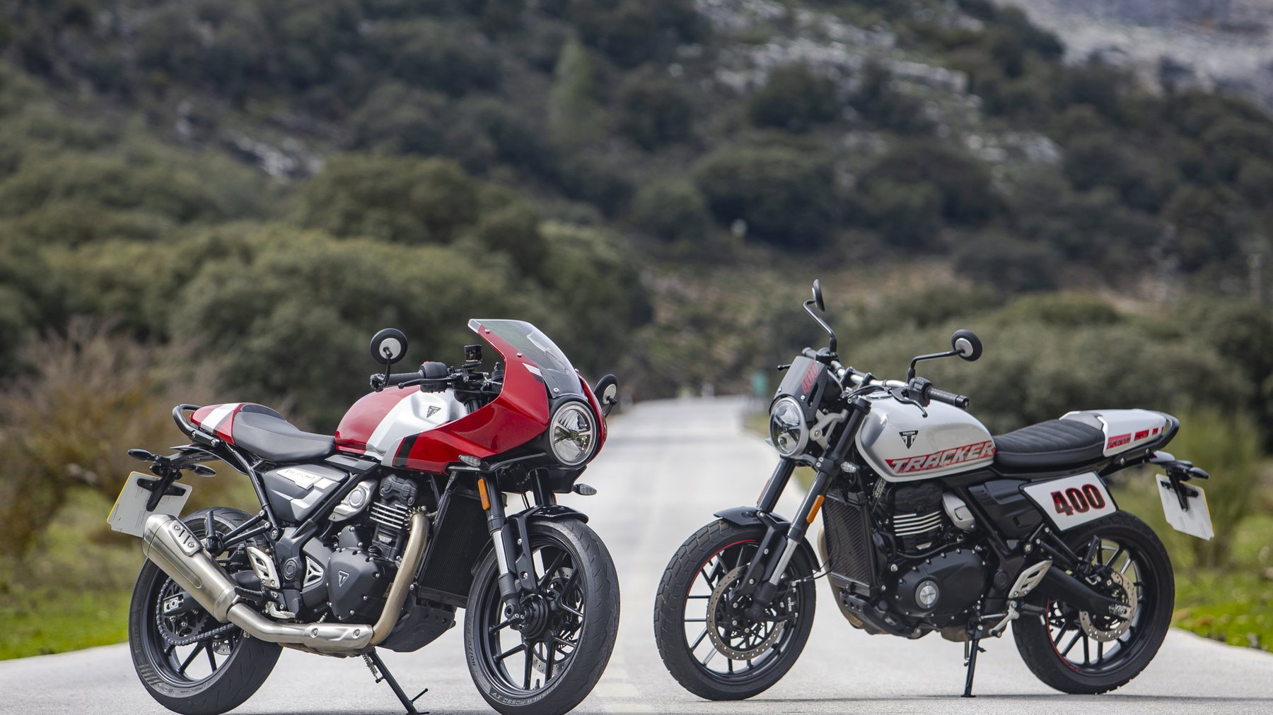 Triumph Tracker 400 and Thruxton 400 review, spec, features, price ...