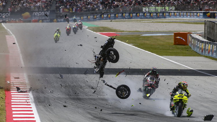 KTM star takes aim at MotoGP for restarting Catalunya race | Visordown