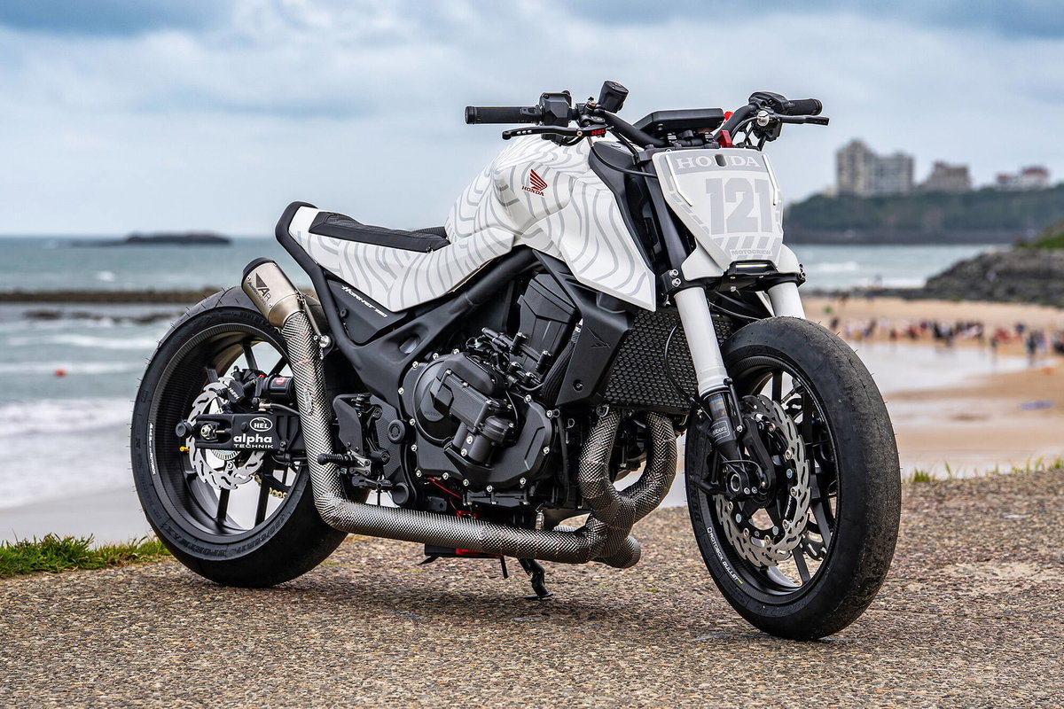 Honda reveals Hornet and Transalp 750 Wheels and Waves custom builds ...