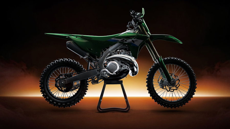 Kawasaki KX327 motocrosser and KX327X enduro two-strokes revealed ...
