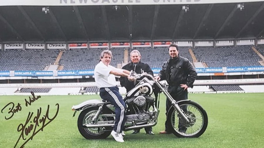 Kevin Keegan’s Newcastle United Harley-Davidson heads to auction after ...