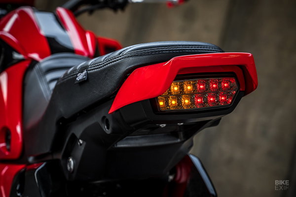 Adventure-grom styling for the Honda MSX125 | K-Speed Custom Super Grom ...